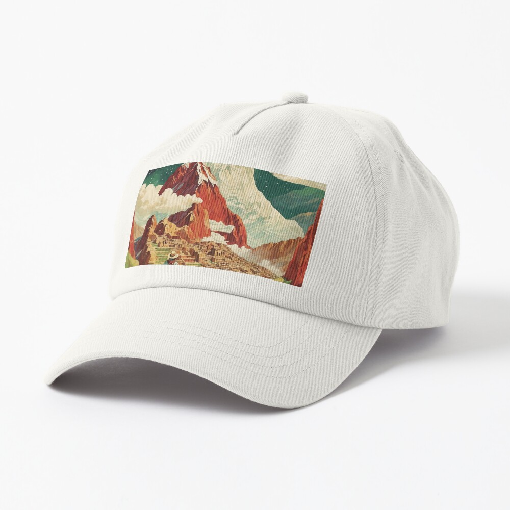 "Machu Picchu Starry Night Peru Vintage Poster Tourism " Poster for ...