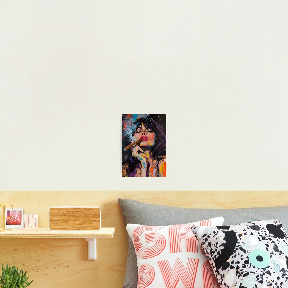 "Brushstrokes of Elegance- A Timeless Masterpiece in Daring Colors and ...