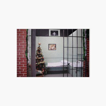 "Christmas In Jail" Art Board Print for Sale by Cynthia48 | Redbubble