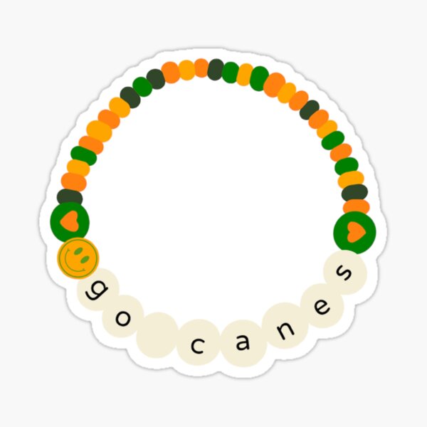 "Go Canes" Sticker for Sale by canderson13 | Redbubble