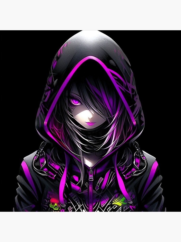 "Purple Girl" Sticker for Sale by dawnmvd | Redbubble