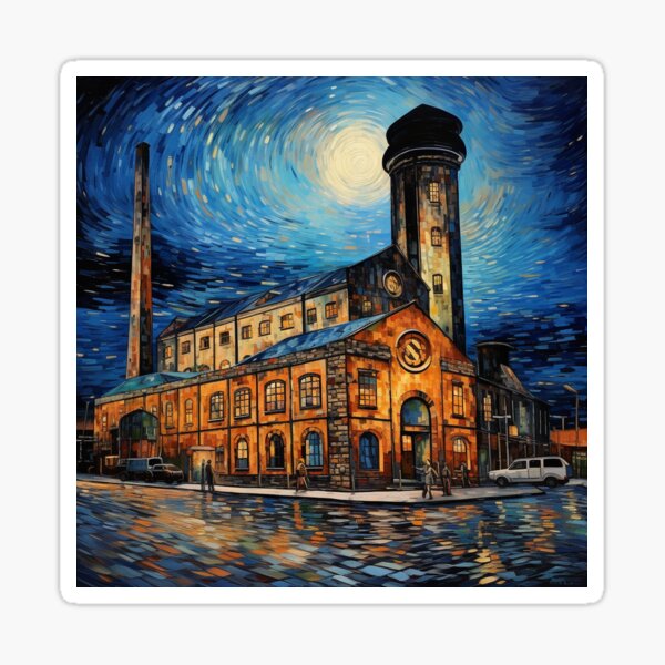 "Guinness Storehouse Starry Night" Sticker for Sale by Crosan | Redbubble