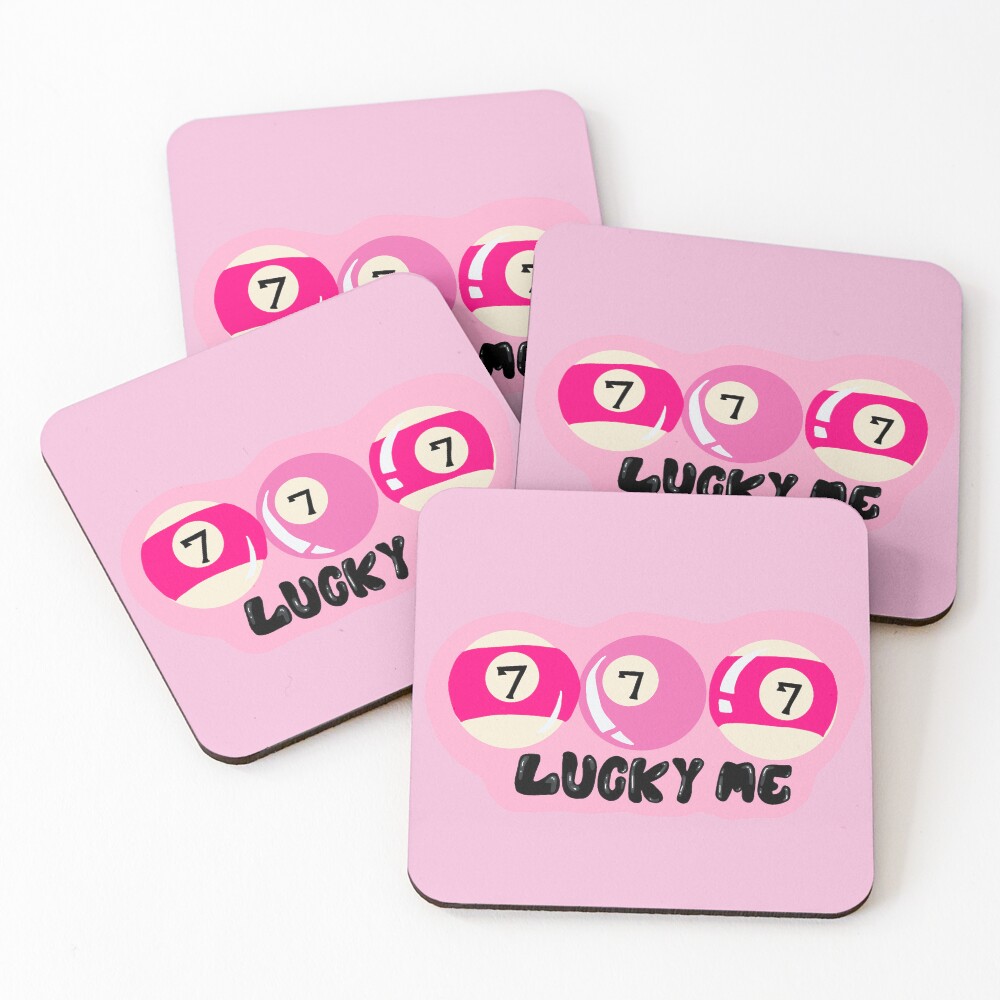 "lucky me " Sticker for Sale by kyakopans3 | Redbubble
