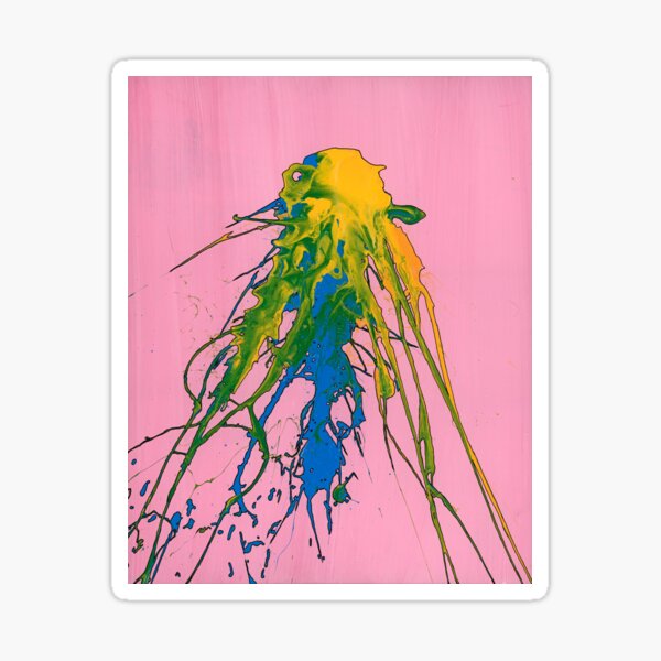 "Breakthrough (2024)" Sticker for Sale by AB-Abstract-Art | Redbubble