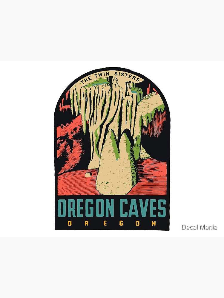 "Oregon Caves Oregon Decal Design" Art Board Print for Sale by zsonn ...