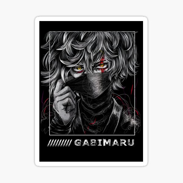 "Gabimaru!" Sticker by acbubble10 | Redbubble
