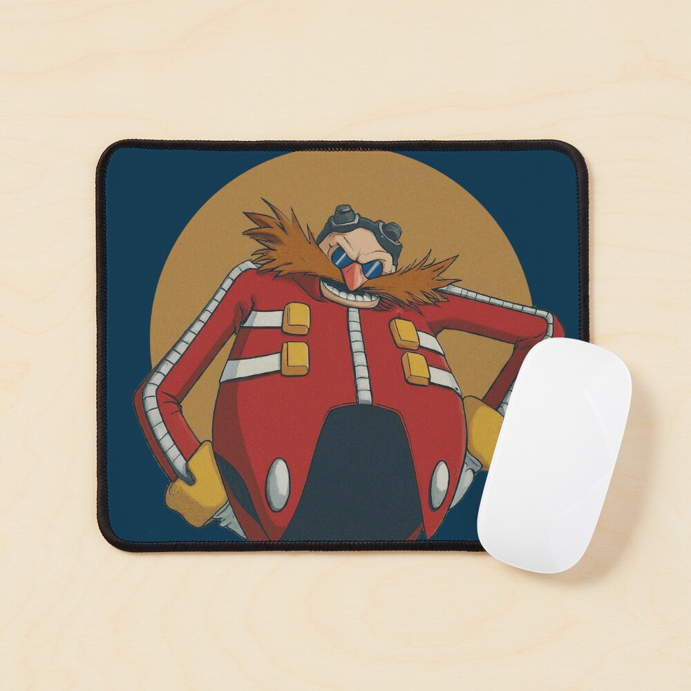 "Eggman Retro Illustration" Sticker for Sale by Retro Travel Design ...