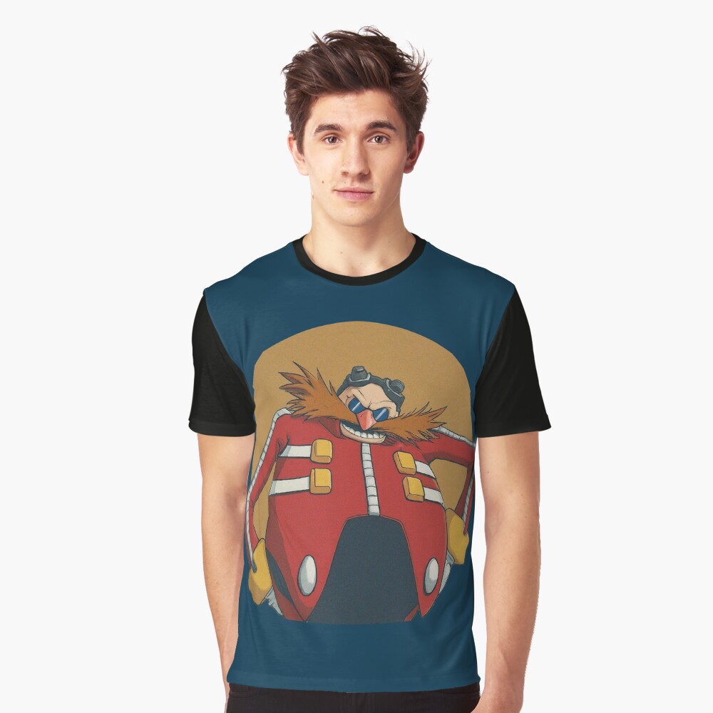 "Eggman Retro Illustration" Sticker for Sale by Retro Travel Design ...