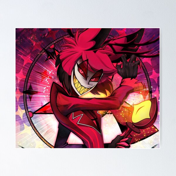 "Alastor - Hazbin Hotel" Poster for Sale by Artisticc-Edge | Redbubble
