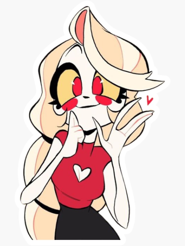 "Charlie Hazbin Hotel Sticker Smile Cute Stylized" Sticker for Sale by ...