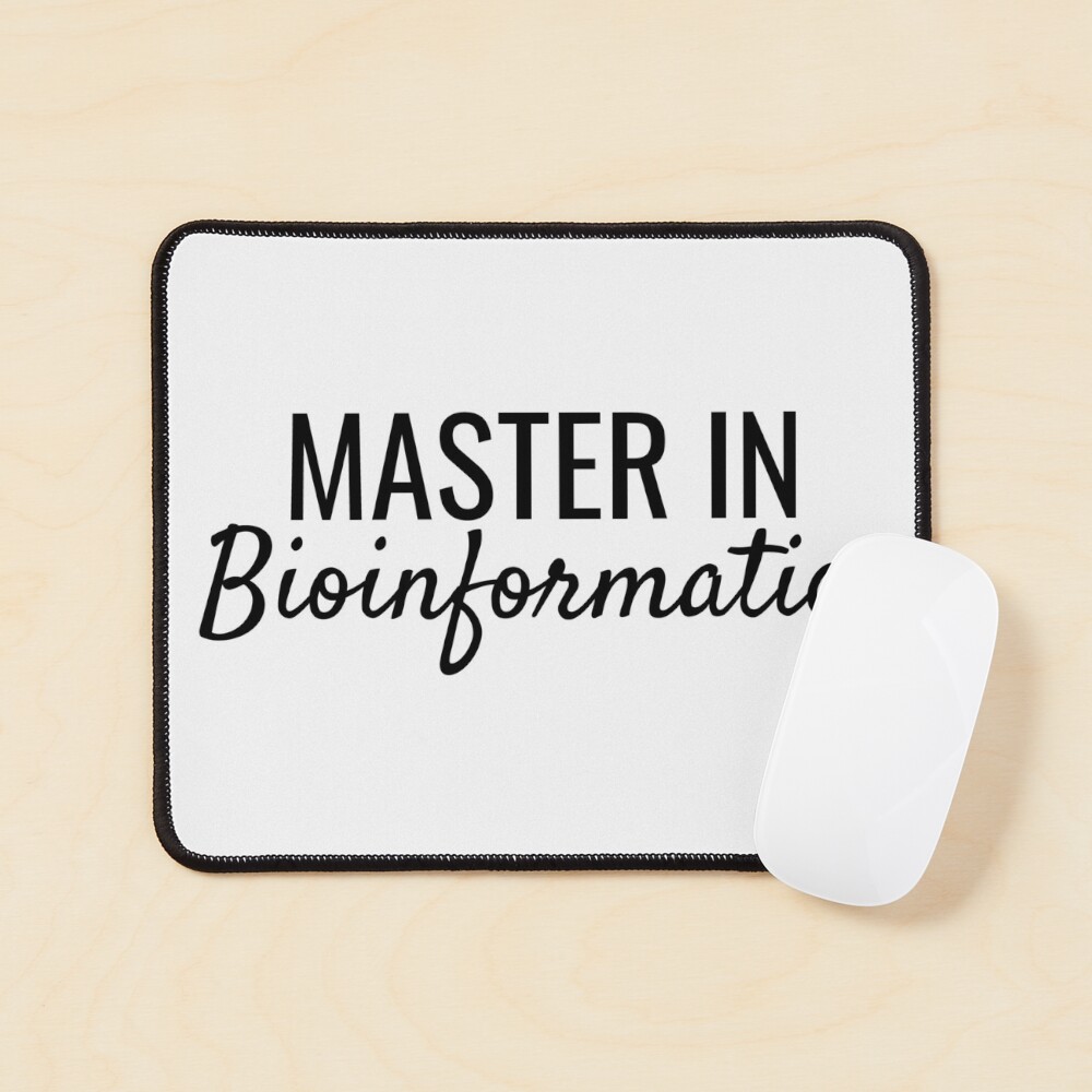 "Master in Bioinformatics" Sticker for Sale by SarahJisri | Redbubble
