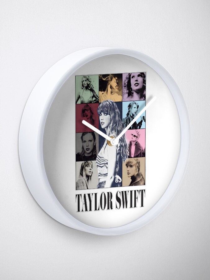 The Eras Tour Taylor Clock, Taylor Fan Decor sold by Hedwig Cat | SKU ...