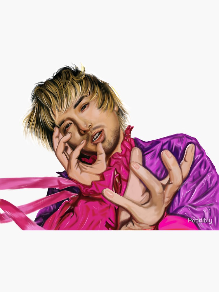 "Fujii kaze " Sticker for Sale by Poddibly | Redbubble