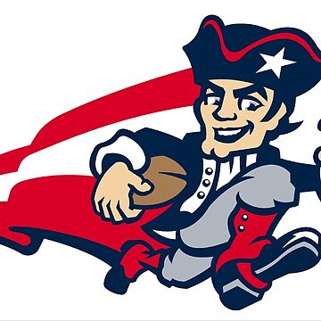 "Patriots Retro Logo Design" Sticker for Sale by Renz48 | Redbubble