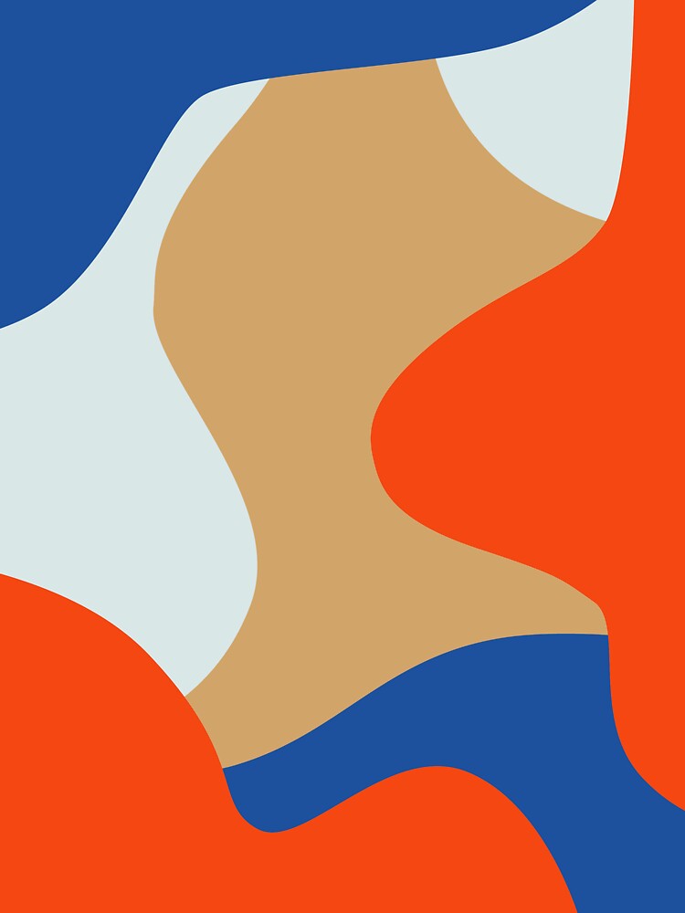 "Fun Abstract Color Block" T-shirt for Sale by tradao | Redbubble ...