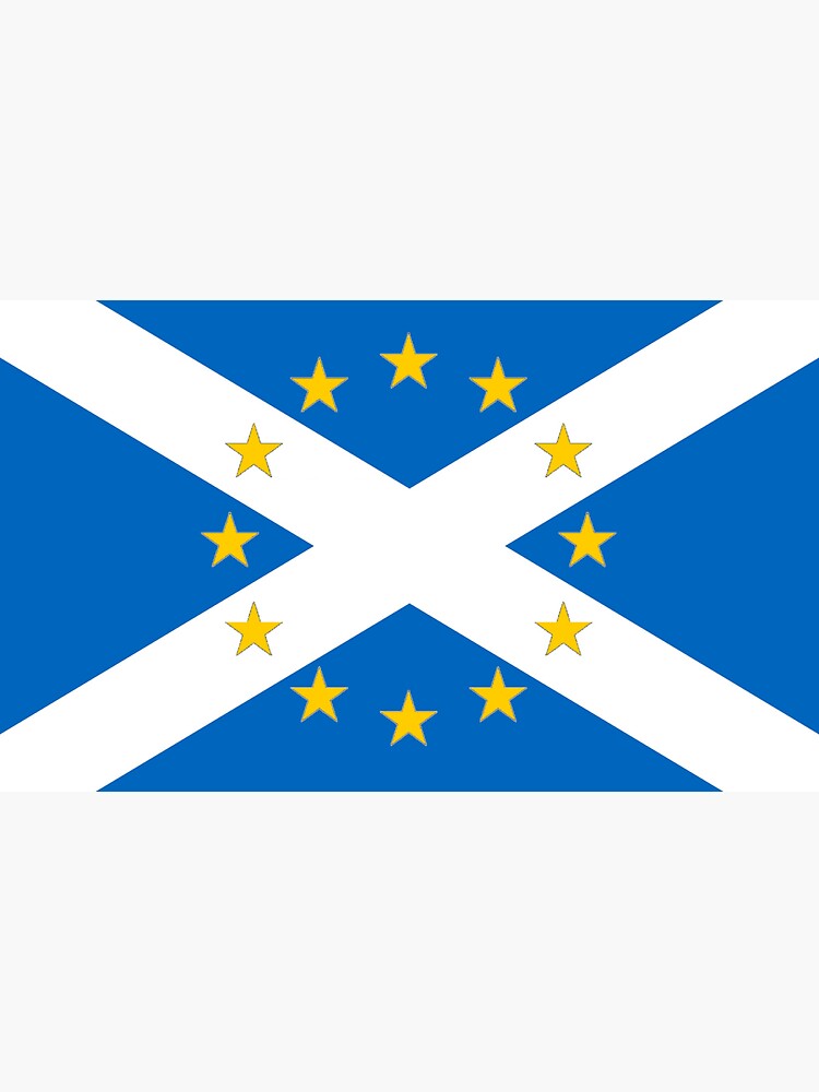 "Yes - Independent European Scotland Flag" Sticker for Sale by ...