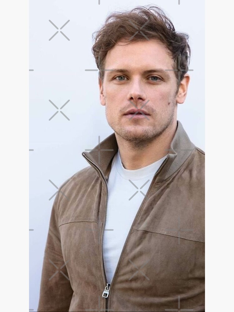 "Sam heughan handsome" Greeting Card for Sale by warshipologiste ...