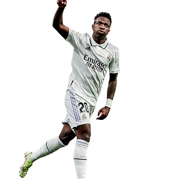 "Vinicius jr sticker" Sticker for Sale by Safsafoushop | Redbubble