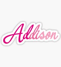 Addison Stickers | Redbubble