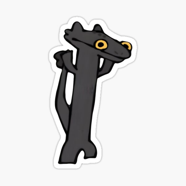 "Dancing Toothless" Sticker for Sale by Lairise Official | Redbubble