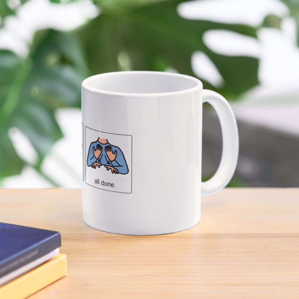 "I Want All Done Boardmaker" Sticker for Sale by Jerry-Manilow | Redbubble