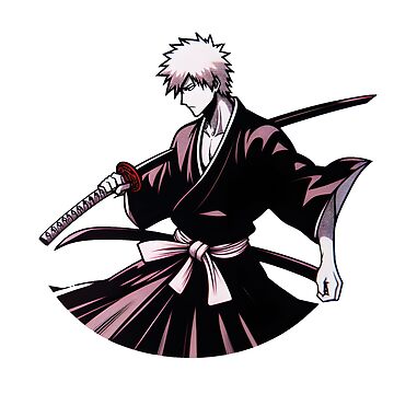 "Ichigo Bleach" Sticker for Sale by Greemo | Redbubble