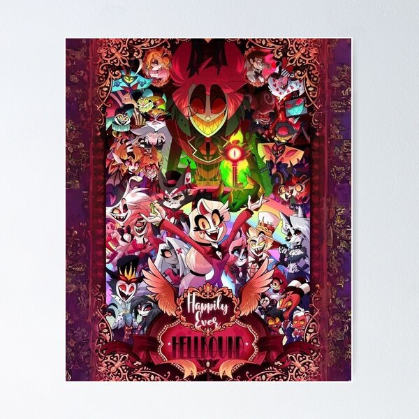 "Hazbin Hotel" Poster for Sale by jackbougrine | Redbubble