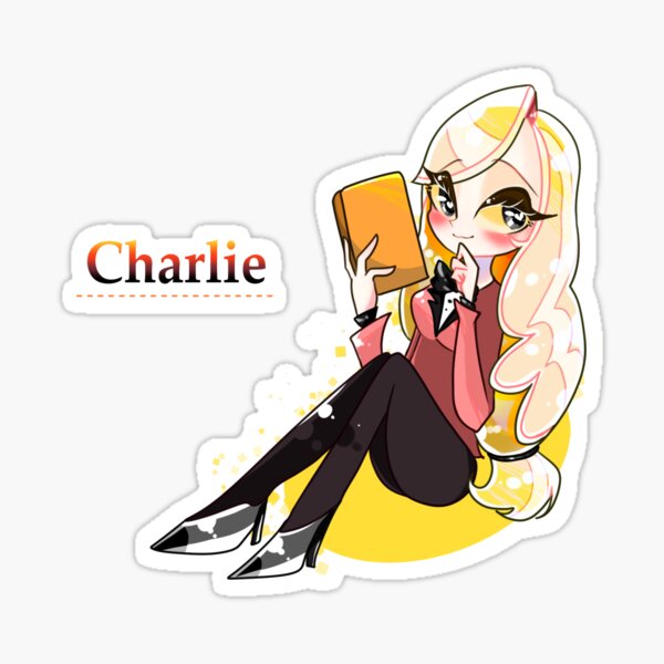 "Hazbin Hotel Charlie Morningstar" Sticker for Sale by Timbo-Johnson ...