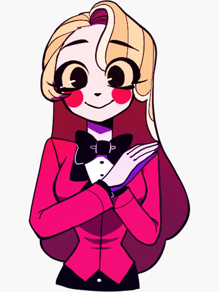 "Hazbin Hotel Charlie Morningstar" Sticker for Sale by Timbo-Johnson ...