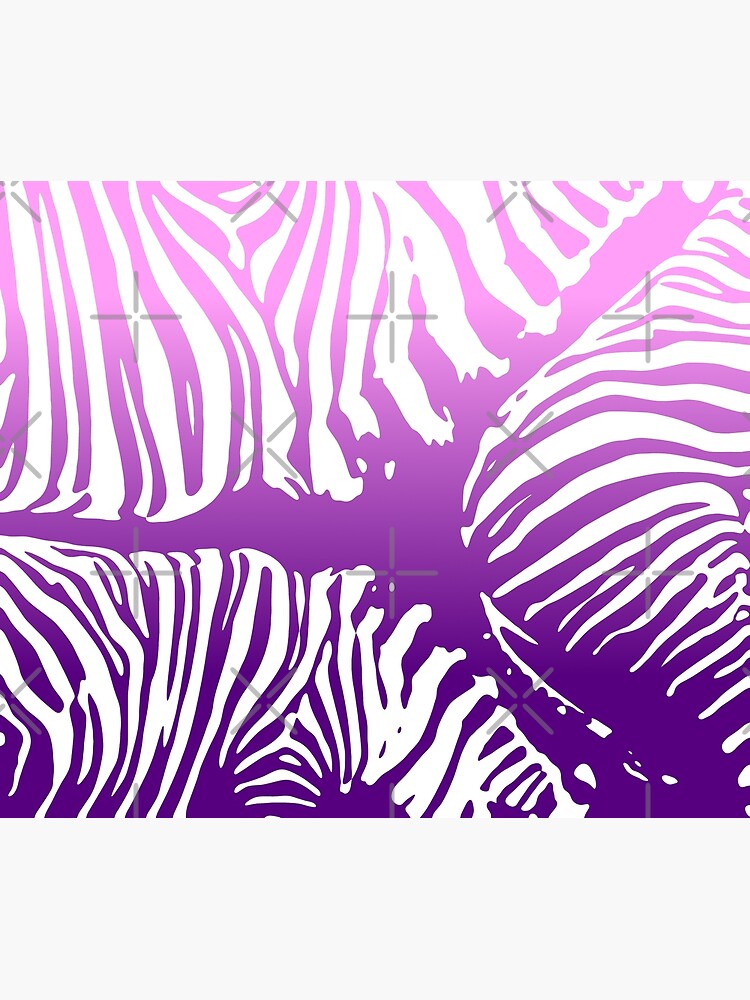 "Zebra Camo Pattern - Pink and Purple" Poster for Sale by Quooki ...