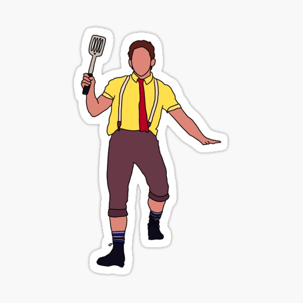 "Ethan Slater SpongeBob spatula Broadway" Sticker for Sale by ...