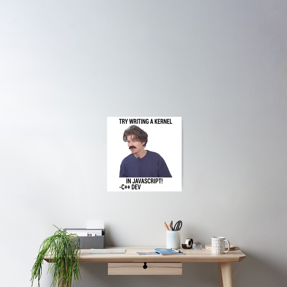 "C++ - Kernel in Javascript" Sticker for Sale by posix | Redbubble