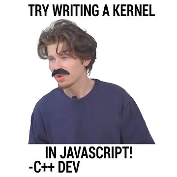 "C++ - Kernel in Javascript" Sticker for Sale by posix | Redbubble