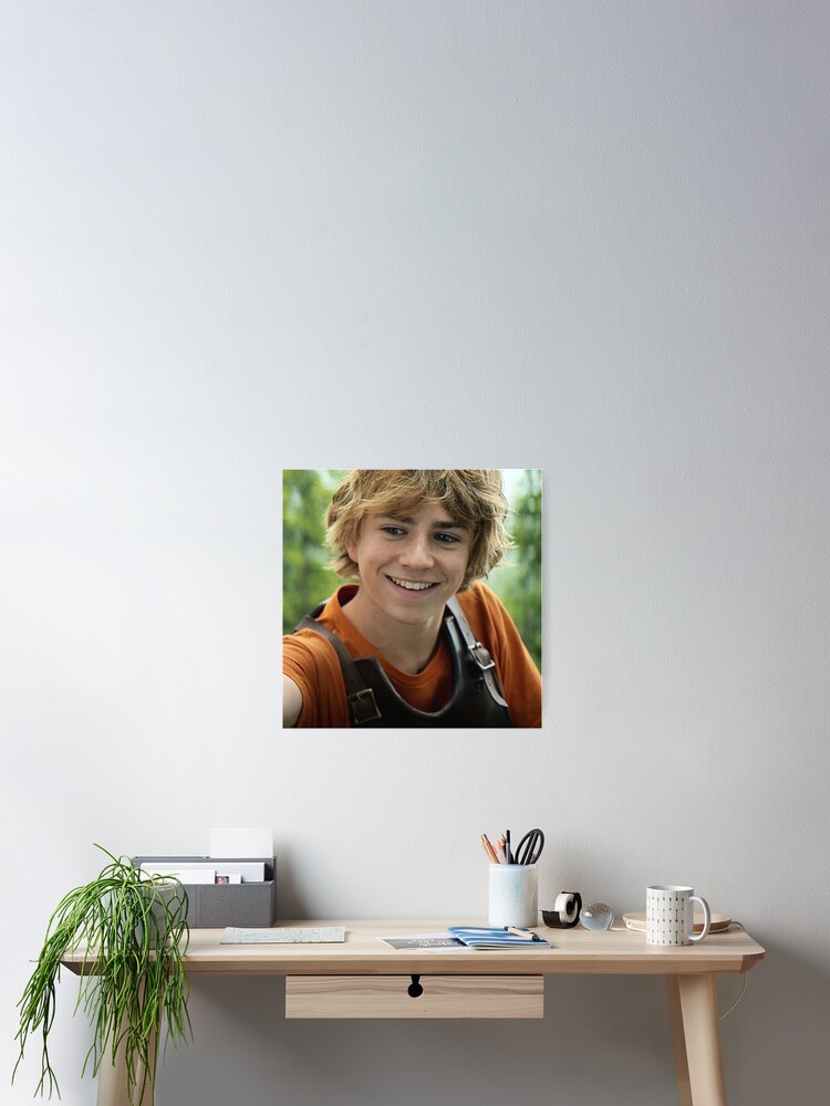 " Percy Jackson walker scobell handsome" Poster for Sale by ...