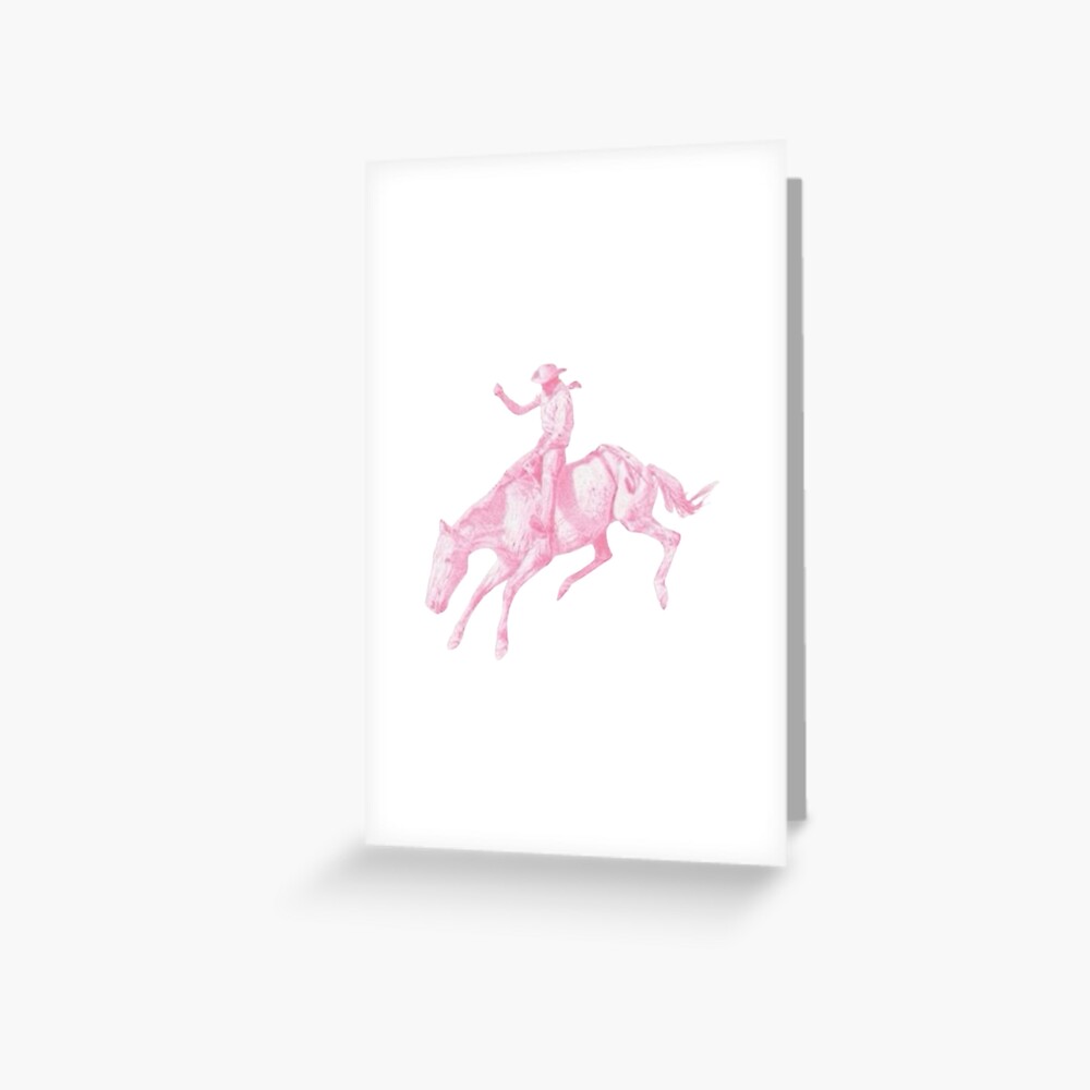 "Cute pink rodeo sticker" Sticker for Sale by annetteclaire | Redbubble