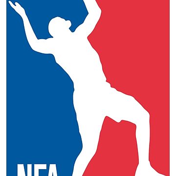 "Leflop - Lebron James Flopping - NBA NFA Logo Parody V2" Poster for ...