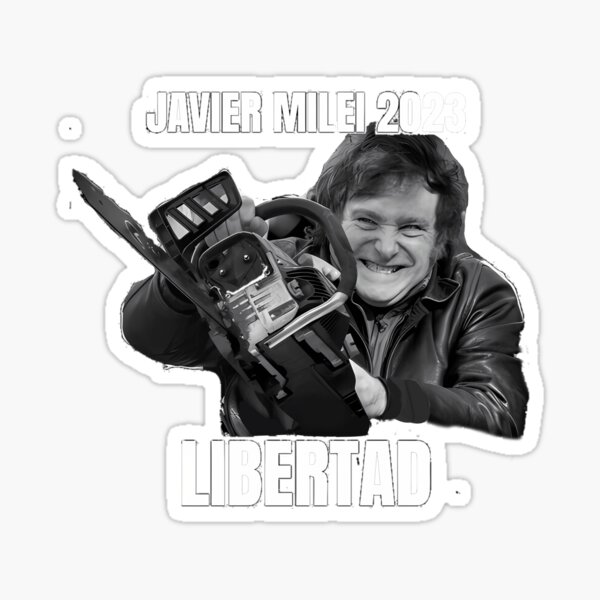 "Javier Milei Argentine Presidente 2023" Sticker for Sale by Offen-len ...