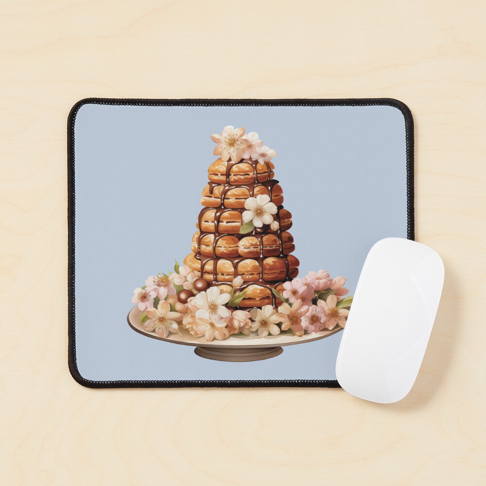 "French Croquembouche Choux Pastry Puffs" Sticker for Sale by Alicia ...