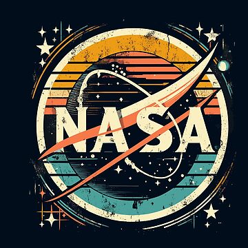 "Vintage NASA Logo" Sticker for Sale by Astral-Artisan | Redbubble
