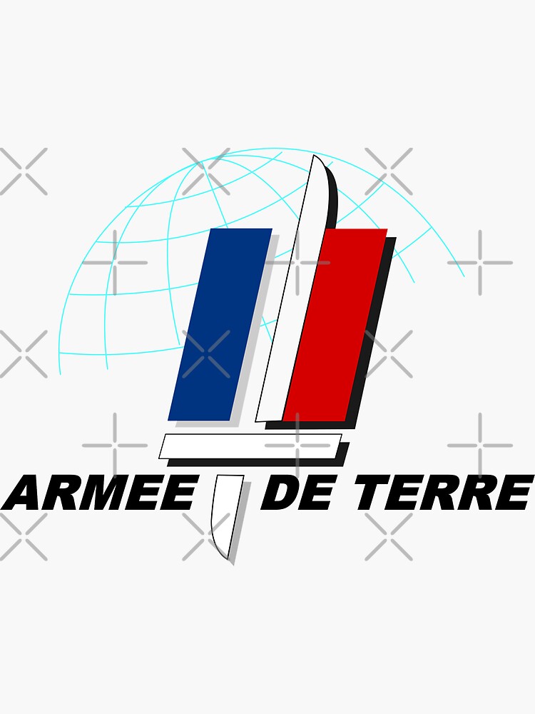 "French Army Logo" Sticker by ALaChasseBordel | Redbubble