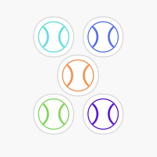 "Tennis Sticker Pack" Sticker for Sale by InfiniteSticker | Redbubble