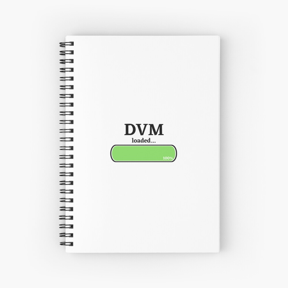 "DVM loaded 100%" Sticker for Sale by Breanna A | Redbubble