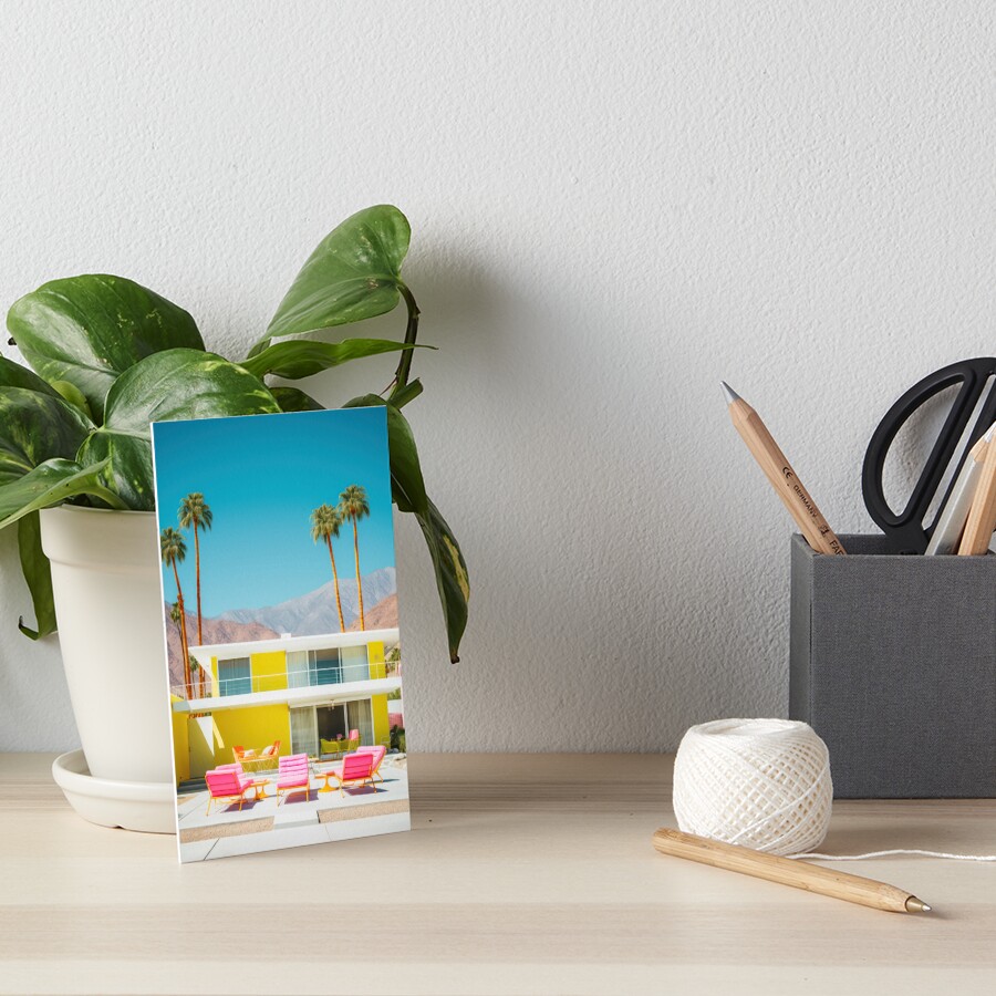 "Palm Springs Colors" Poster for Sale by DreamerBot | Redbubble