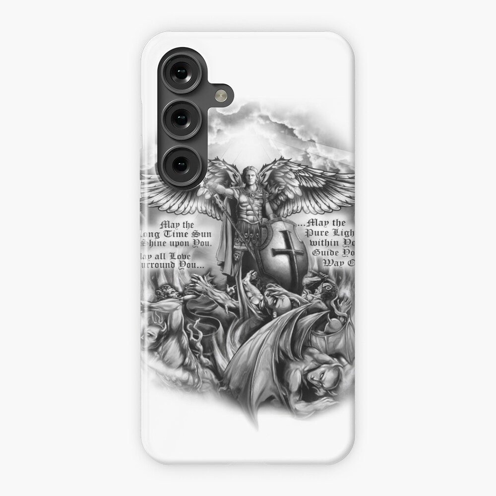 "Saint Michael defeating Satan" Poster for Sale by AquiliFilius | Redbubble