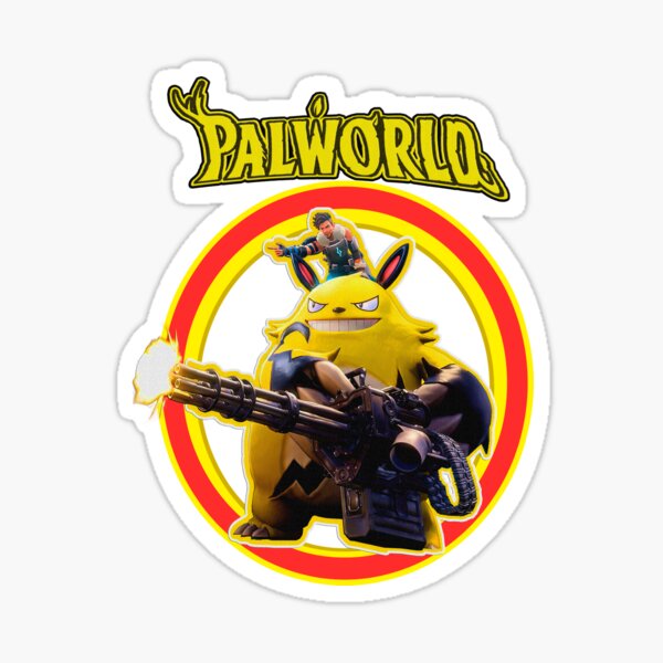 "Grizzbolt/Palworld" Sticker by Vhitostore | Redbubble
