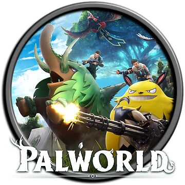 "Palworld Logo Sticker" Sticker for Sale by awesome poo | Redbubble