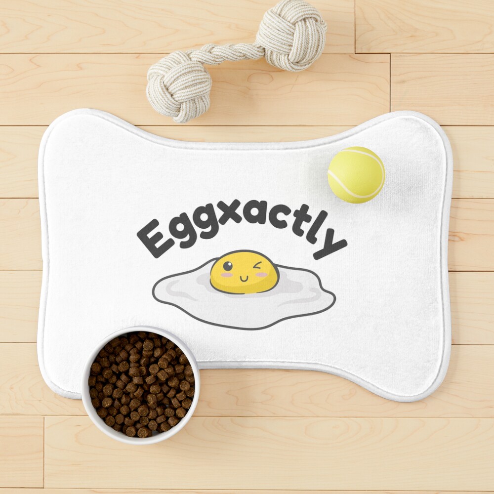 "Eggxactly exactly egg" Sticker for Sale by KoemiDesigns | Redbubble