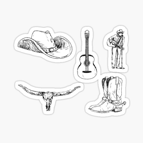 "Western sticker pack" Sticker for Sale by InfiniteSticker | Redbubble