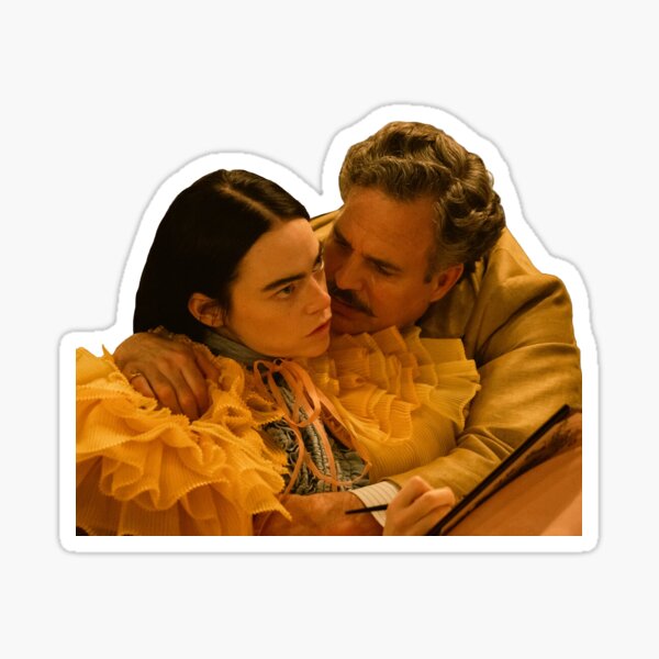 "poor things emma stone mark ruffalo bella baxter" Sticker for Sale by ...