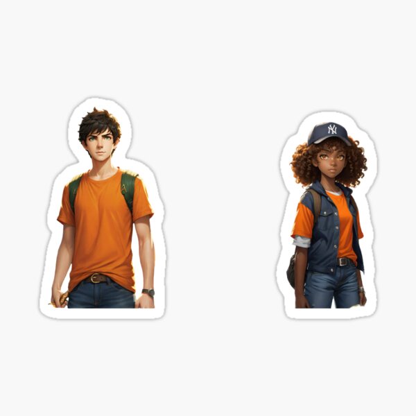 "Percy and Annabeth Set B" Sticker for Sale by Popshop7 | Redbubble